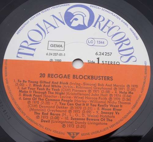 Various 20 Reggae Blockbusters LP Comp Vinyl Schallplatte 0074 | eBay.de