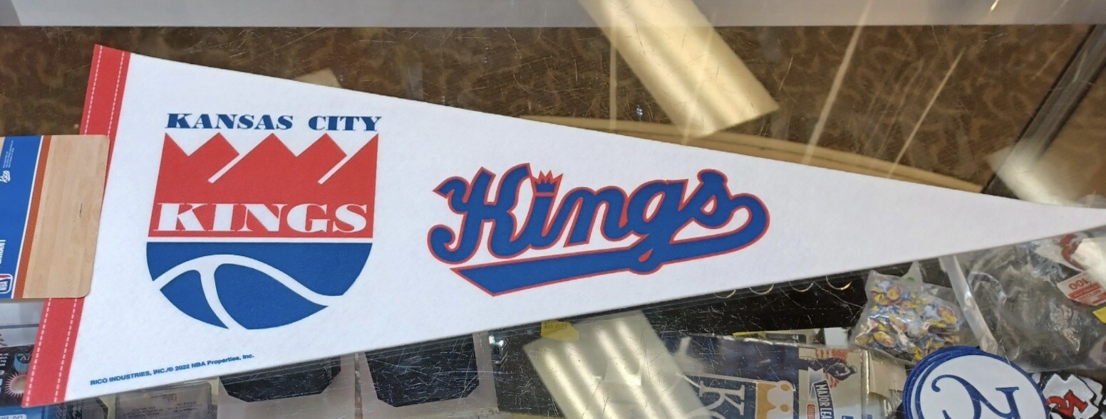 Kansas City Kings Pennant Official Licensed Product Vintage NBA KC Logo ...