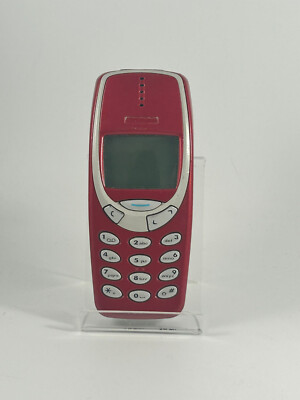 Original Nokia 3310 Klassik guter Zustand rot Simlockfrei voll ...