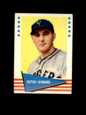 1961 Fleer Baseball #121 Dutch Leonard STARX 4 VG/EX (LS809082) | eBay