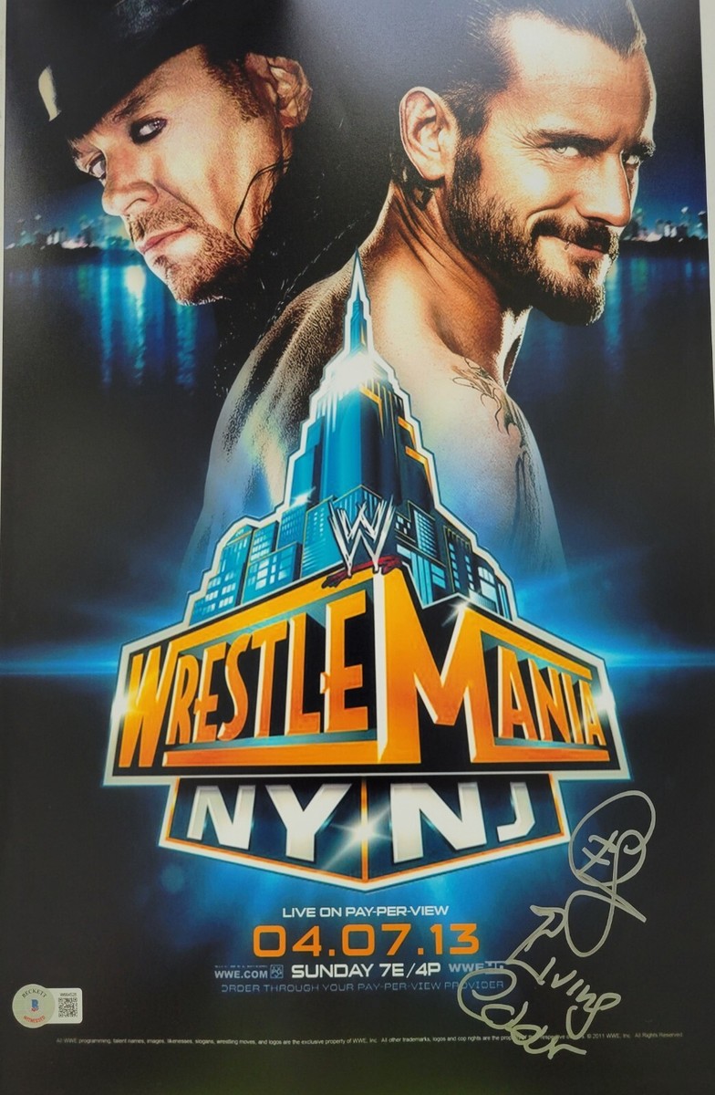 Wrestlemania 29 Poster