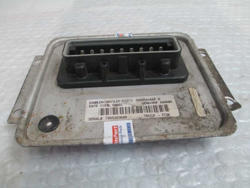 Body Control BCM Fits 02-05 DODGE 1500 PICKUP 56045434AF p56045434AF | eBay
