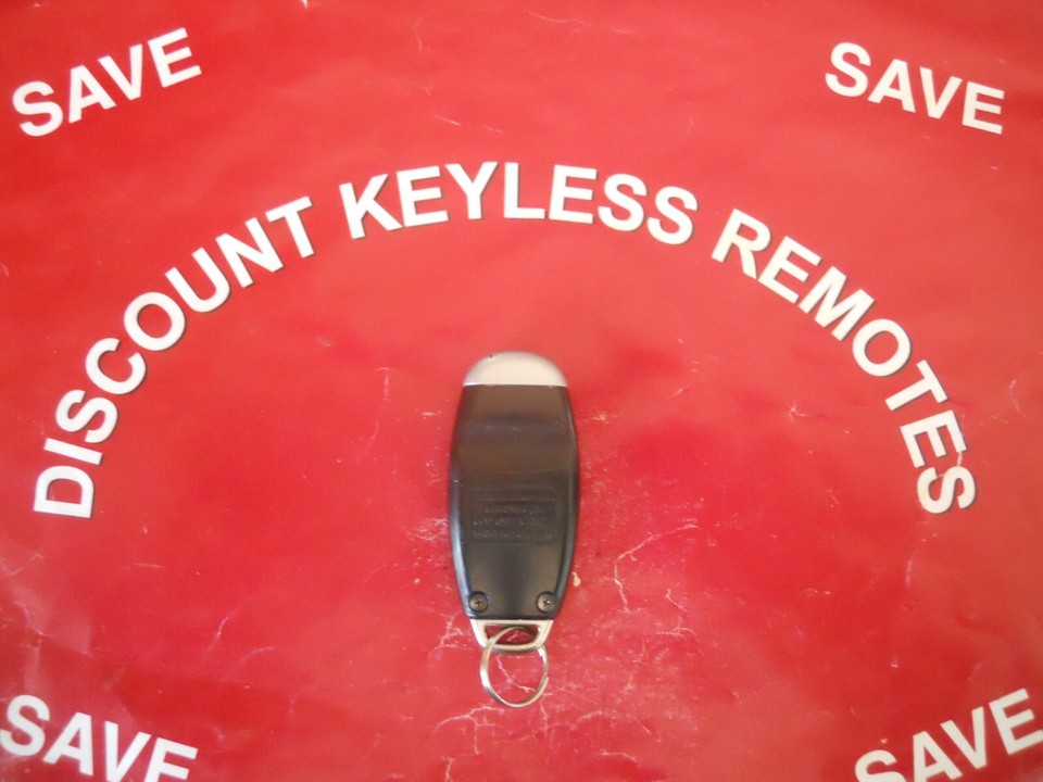 PURSUIT KEYLESS REMOTE ELVAT1D 095BPR 5- BUTTON RED LIGHT GOOD ...