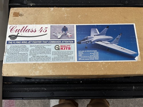 Global Cutlass 45 Vintage Balsa R/c Model airplane Kit NITB Global ...