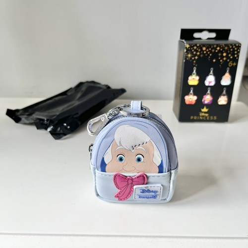 Loungefly Cinderella 75th Anniversary Mini Backpack Bag Charm Fairy ...
