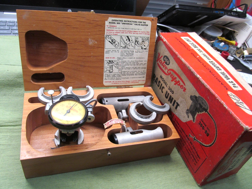 Vtg. P&G Valve Gapper Model 300 Basic Unit -w/Nice Box & Box Cover ...