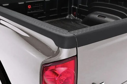 Bed Side Rail Protector w/ Stake Pocket Holes Black for 93-11 Ford ...