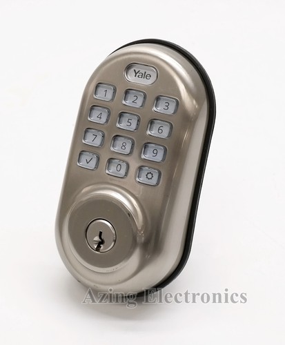 Yale Assure Deadbolt Lock Keypad YRD216-NR-619 - Satin Nickel ...