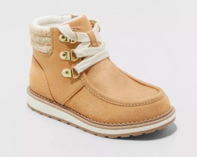 Toddler Girls' Herbie Booties Cognac - Cat & Jack - SIZE 5 | eBay