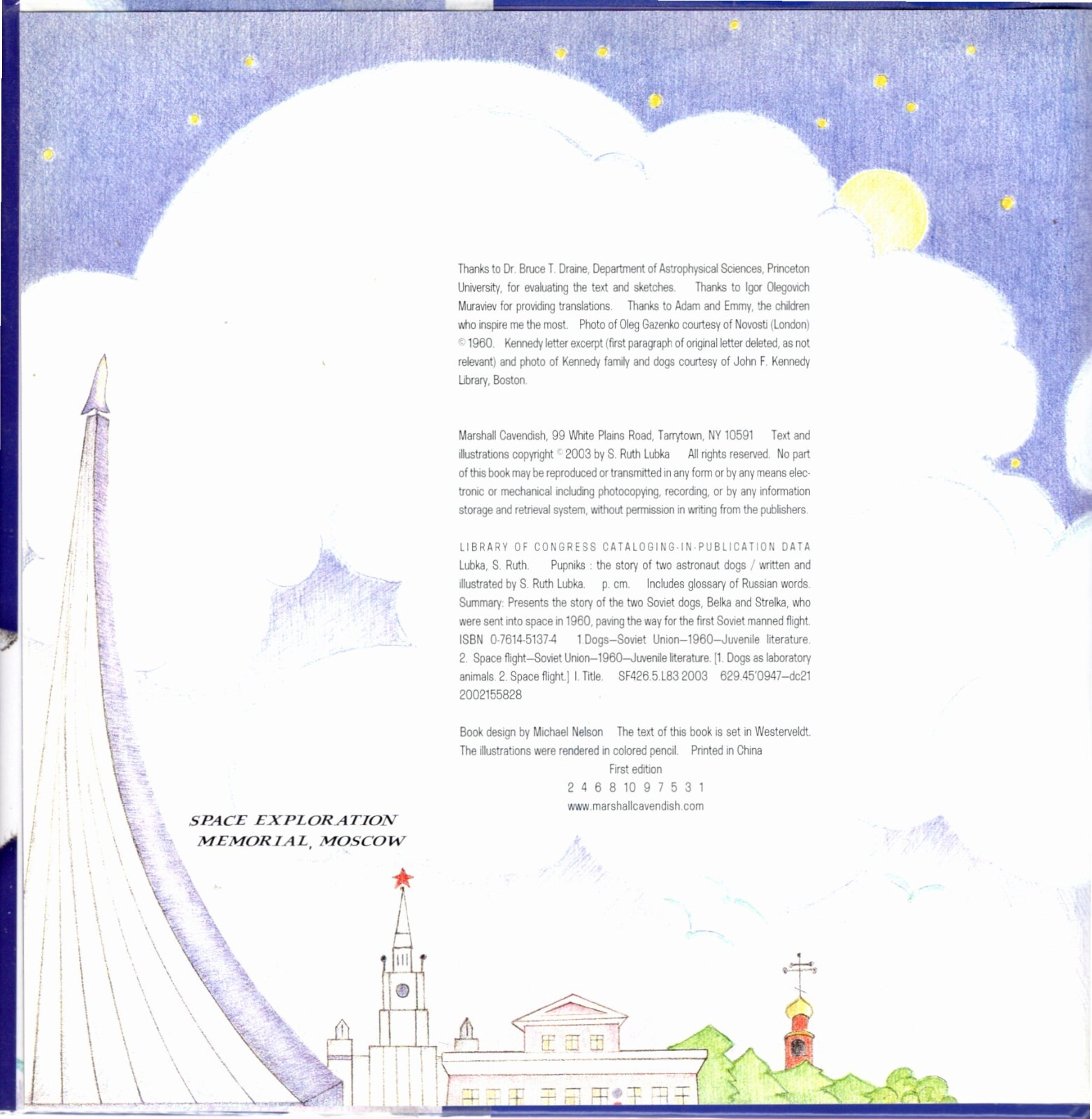 Pupniks: The Story of Two Space Dogs by S. Ruth Lubka | eBay