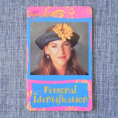 Rare Blossom TV Series ID Card Antioch Publishing Mayim Bialik Vintage ...