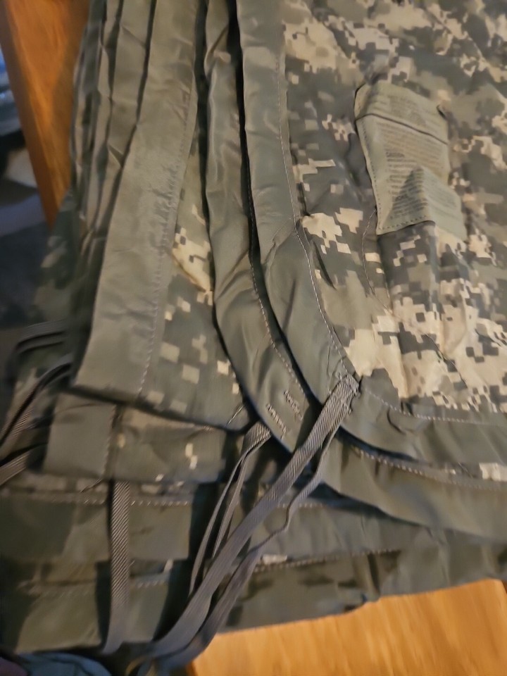 NWOT US Military Army ACU Digital Wet Weather PONCHO LINER Woobie ...