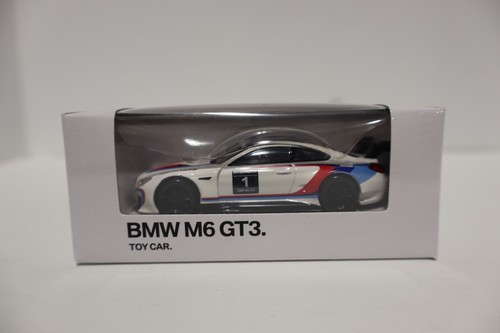 1/64 BMW M6 GT3 Toy Car White Red Blue 2017 | eBay