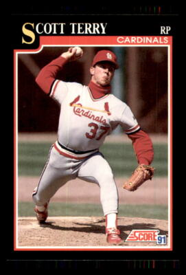 1991 Baseball Score Scott Terry St. Louis Cardinals #247 | eBay