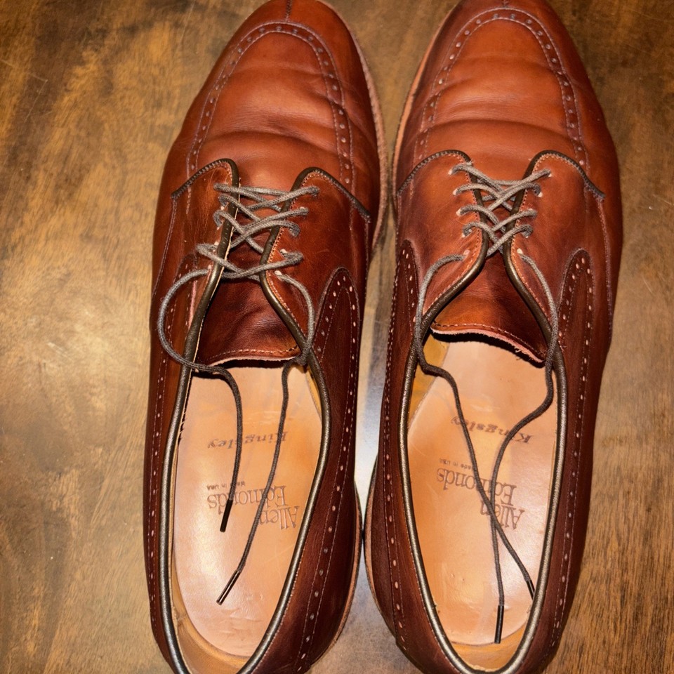 Allen Edmonds Kingsley Oxfords Dress Shoes Mens Size 11.5 E Leather ...