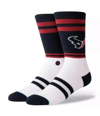 Stance Mens Medium 6-8.5 Houston Texans Logo NFL Tube Socks | eBay