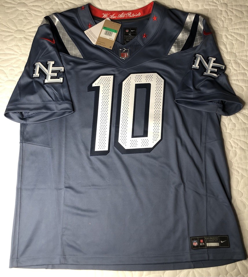 NWT Authentic Nike Vapor FUSE Elite Rivalries NE Patriots Drake Maye ...