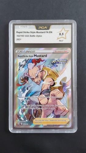 Carte Pokémon Rapid Strike Style Mustard Full-Art 162/163 - EN English ...