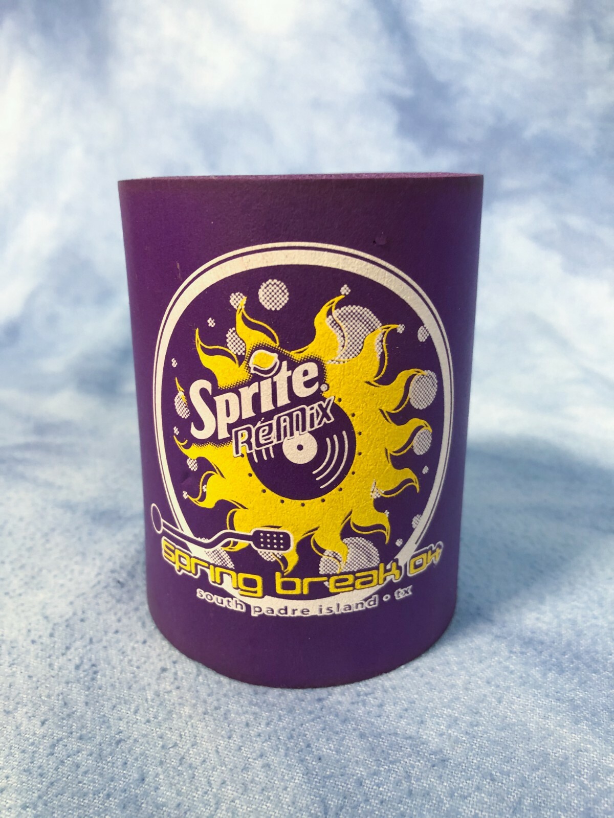 2004 Sprite Remix Spring Break Koozie Drink Can Holder Soda Advertising ...