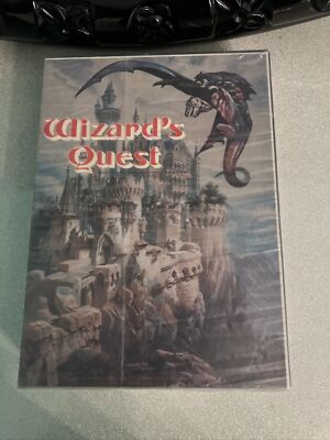 Wizard's Quest Avalon Hill Fantasy 1979 Bookshelf Game Complete. | eBay