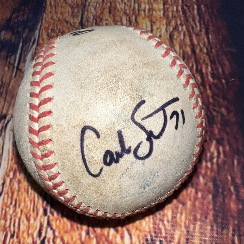 MLB Signed Autographed Baseball Ball UNKNOWN PLAYER SIGNATURES ...