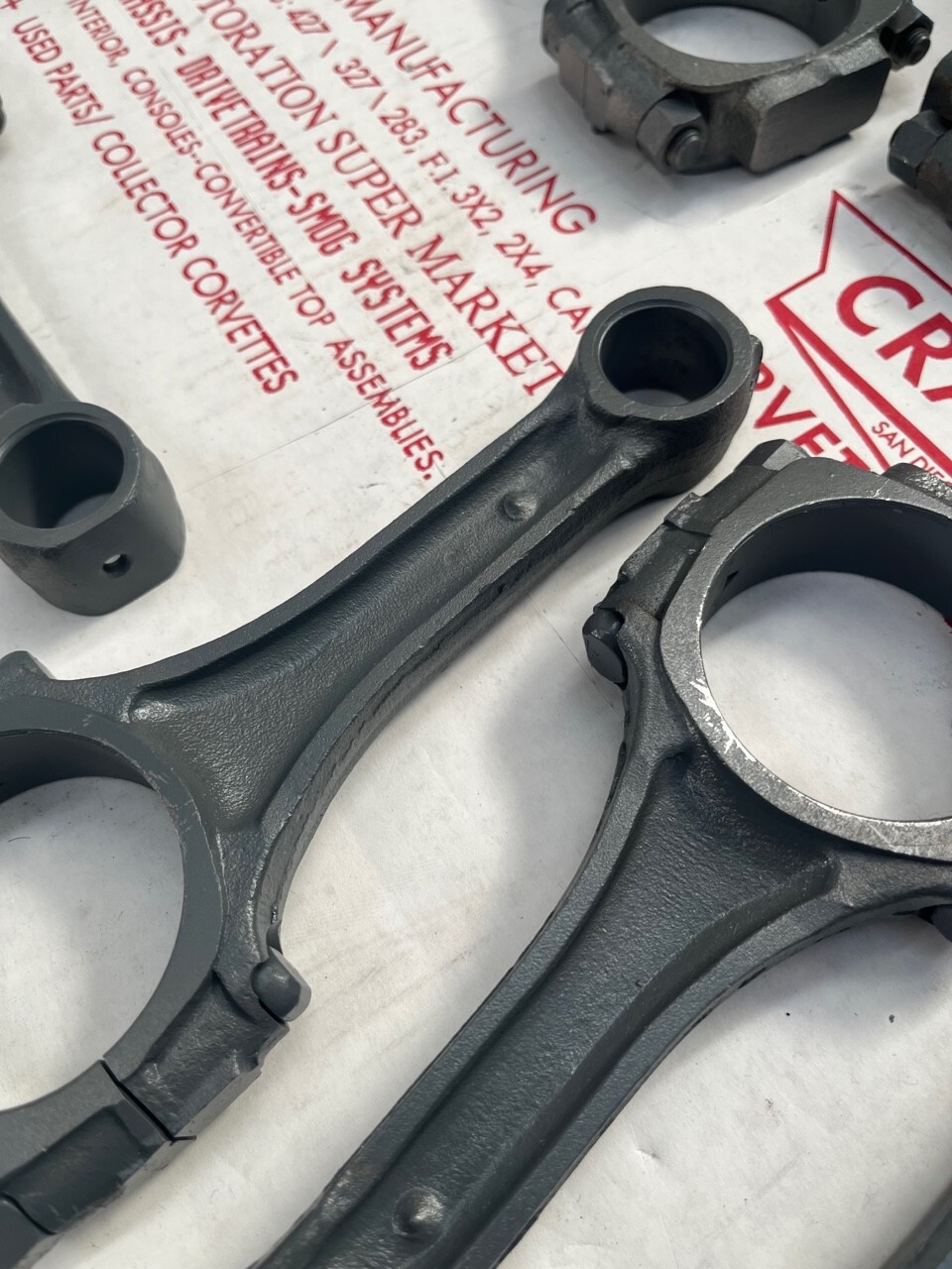 1966-67-68-69-65 3/8” dot rods Dimple big block 427 396 connecting ...