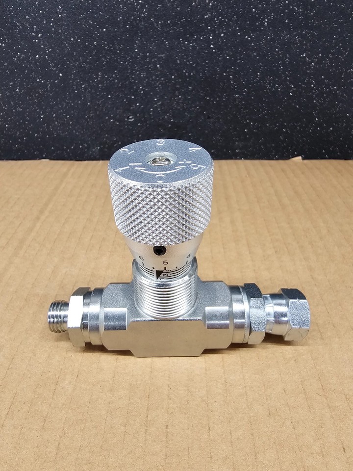 3/8" L08 -Hydraulic Flow Control Valve - STB-G3/8 - Mini Excavator ...