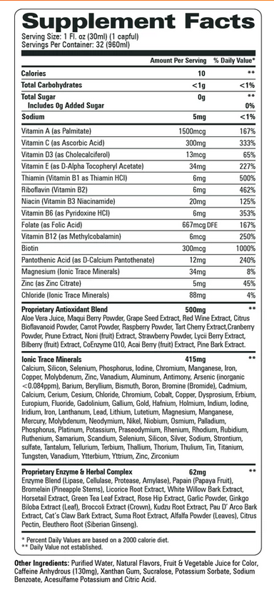 Turbo Power Plus Liquid Vitamins | eBay