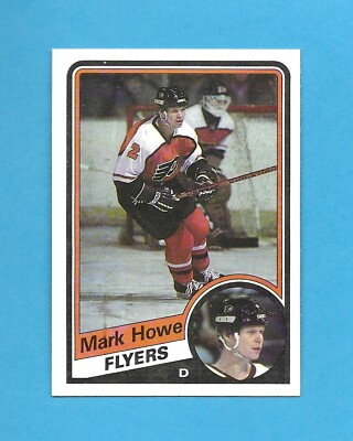84-85 Topps Card # 118 MARK HOWE PHILADELPHIA FLYERS STRONG CARD! | eBay