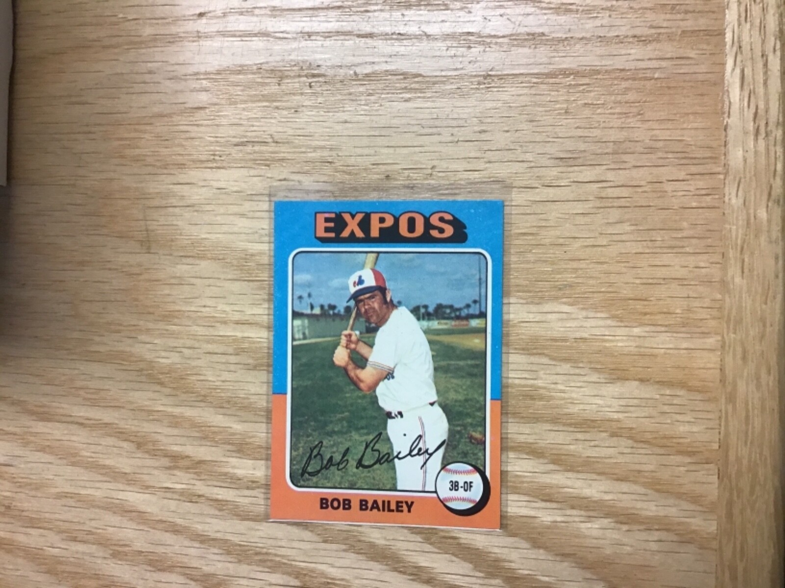 1975 Topps Baseball Bob Bailey Montreal Expos Card #365 | eBay