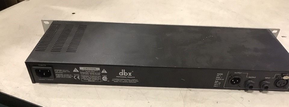 DBX 131s Single Channel 31-Band Graphic Equalizer EQ | eBay