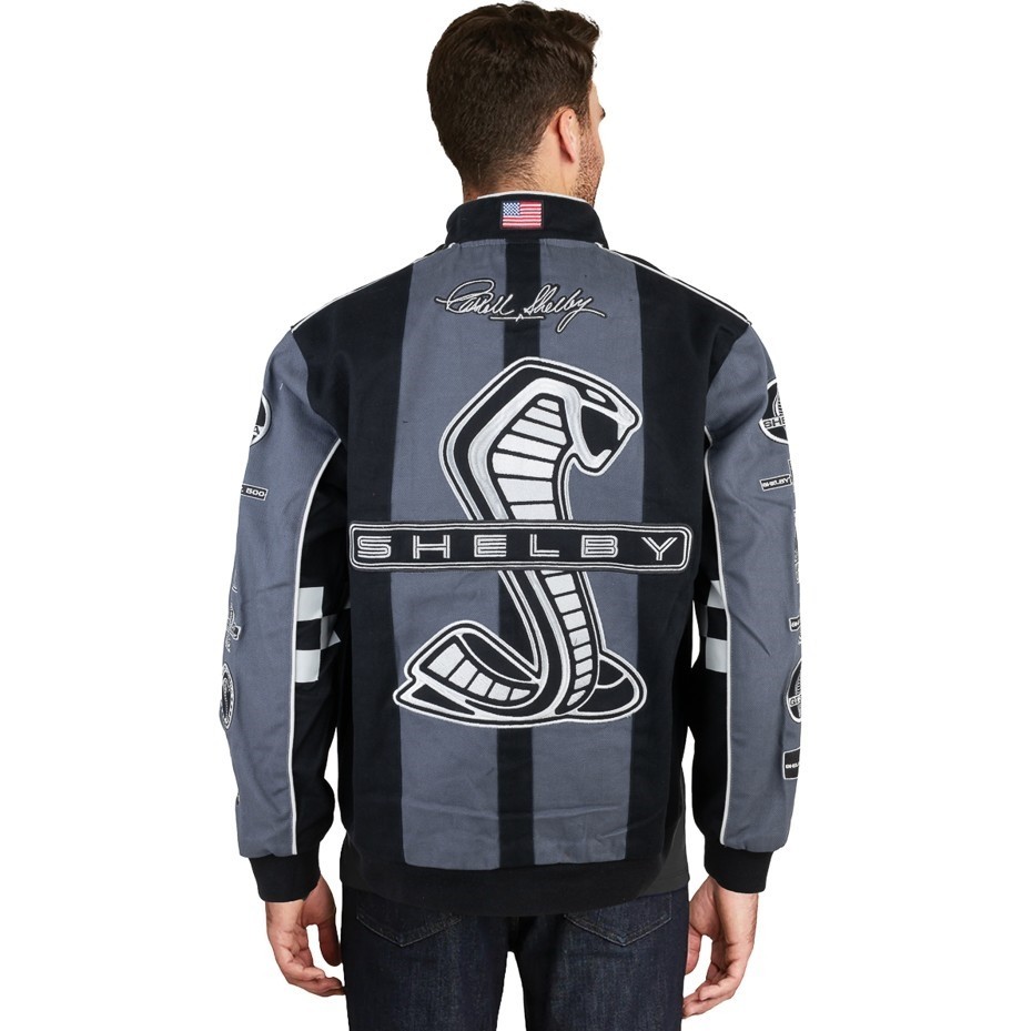 Shelby Multi Logo Race Jacket Ford Mustang GT500 Super Snake GT350 ...