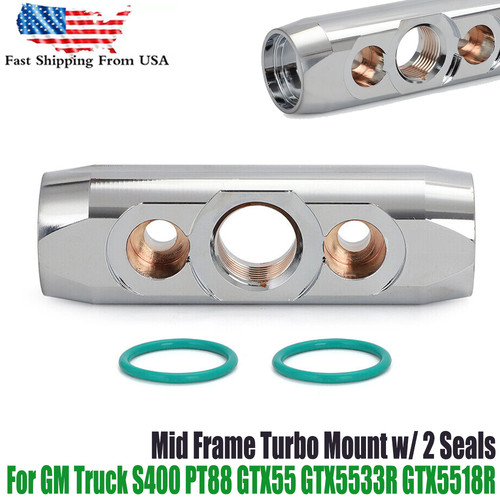 Mid Frame Turbo Mount Kit For GM Truck S400 PT88 GTX55 GTX5533R ...