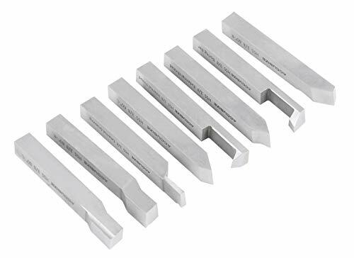 L Tools 3/8'' 8 Pc Hss Tool Bit Set Preground For Turning And Facing ...