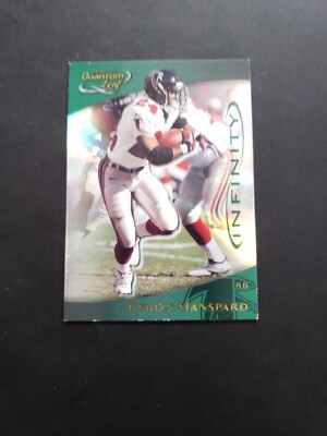 2000 Quantum Leaf Infinity Green Falcons Football Card #14 Byron ...