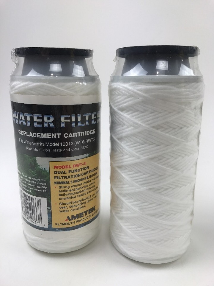 Lot of 2 New Ametek RWT-3 Dual Function Water Filters, 051678500668 Qty ...