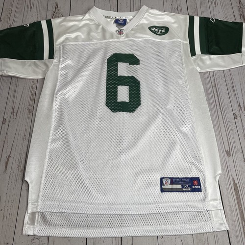 Authentic NFL Reebok Equipment New York Jets Mark Sanchez #6 Jersey ...