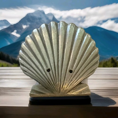 Vintage Ms. Dee Brooch Pin Seashell Clam Shell Nautical Beach Ocean 1. ...