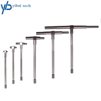 6PC Telescoping Gage Set 5/16" - 6" Range T-Bore Hole Gauges W/Pouch ...