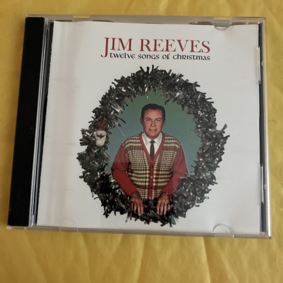 Twelve Songs of Christmas by Jim Reeves CD RCA Senor Santa Claus Blue ...