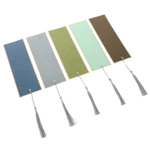 5 Pcs Paper Bookmark Tag Plain Bookmarks to Decorate Make Your Own ...