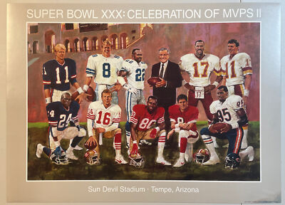 James Auckland - Super Bowl XXX: Celebration Of MVPs 2 (Original print ...