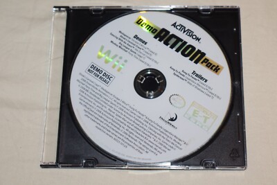 Activision Demo Action Pack (Nintendo Wii , 2007) 5 Video Game Demos ...