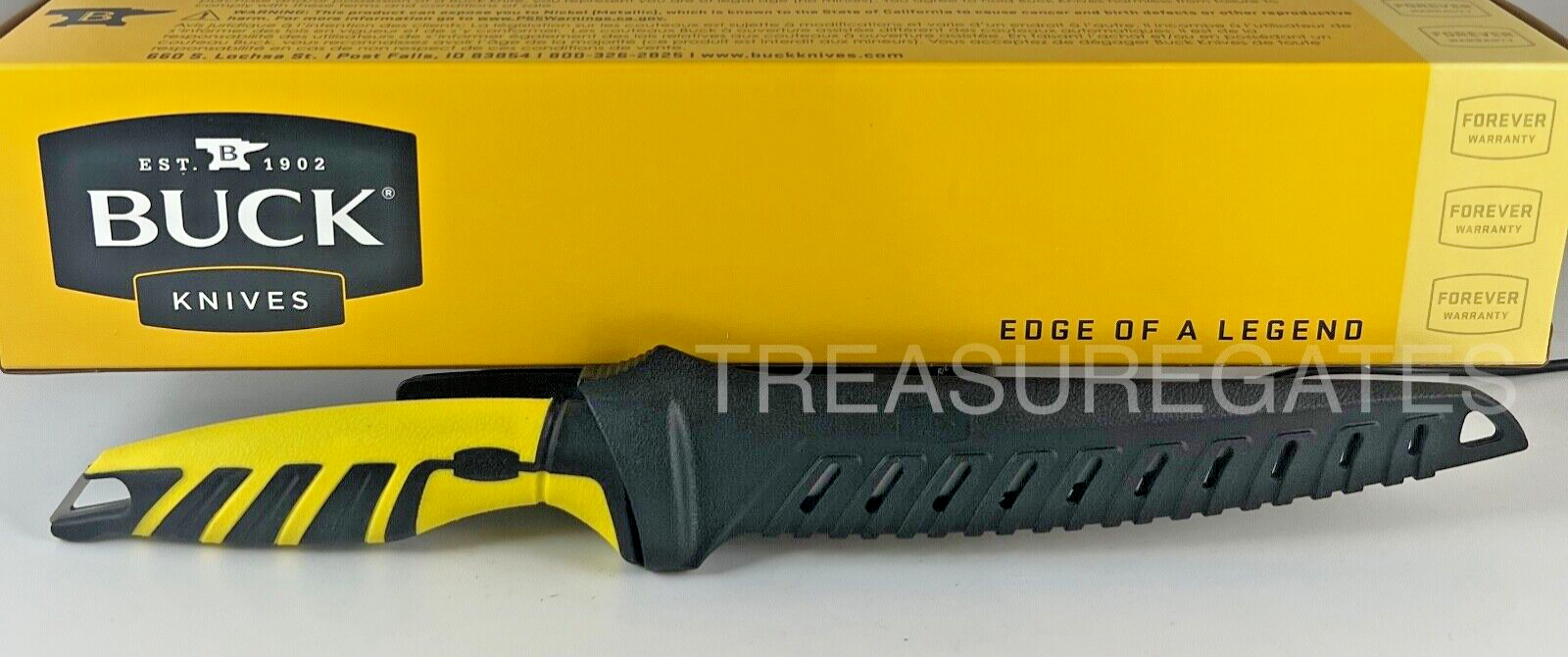 Buck Mr. Crappie Slab Shaver Fishing Fillet Knife w/6" Stainless Steel ...