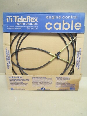 TELEFLEX MARINE CONTROL CABLE 18 FEET CC17018 | eBay