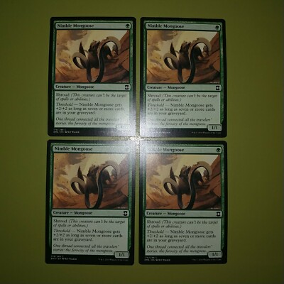 Nimble Mongoose x4 Eternal Masters 4x Magic the Gathering MTG | eBay