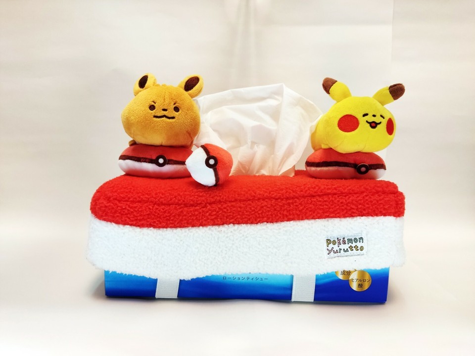 Pokémon Center Original Tissue Box Cover Pokémon Yurutto Pikachu ...