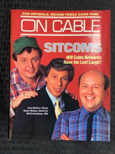 1984 Aug ON CABLE TV Guide Magazine FN 6.0 Jerry Mathers / Risky ...
