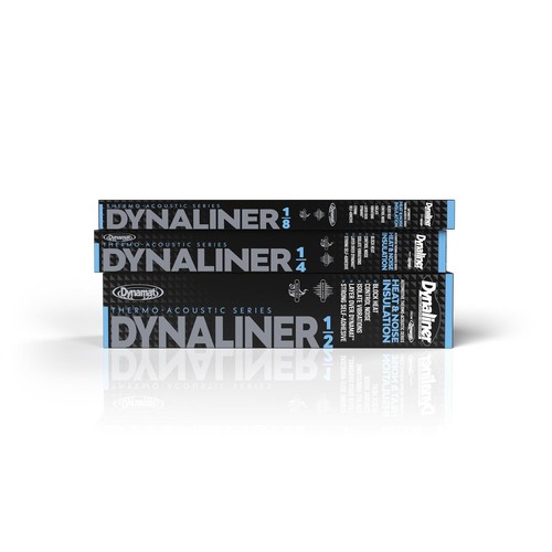 Dynamat 11103 Dynaliner Thermal & Sound Insulation, 1/2 Inch Thick, 54 ...