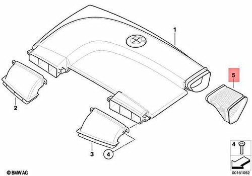 Genuine BMW X1 E81 E82 E84 E87 E88 E90 E91 E92 E93 116i Rubber Boot ...